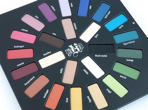 Kat Von D Mi Vida Loca Remix Eyeshadow Palette Review And Swatches