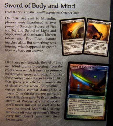 Mtg Realm Scars Mirrodin Sword