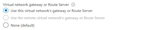 Azure Vnet Peering With File Storage And Vpn Gateway Microsoft Qanda