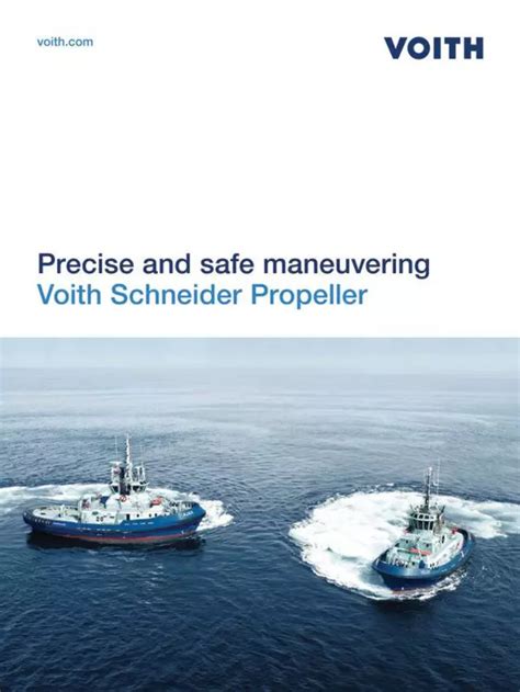 Elektrischer Voith Schneider Propeller Evsp Voith