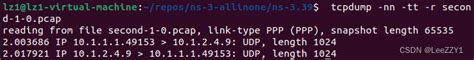 ns3学习记录（四）：csma有线网络second cc ns3 csma csdn博客