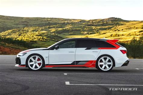 아우디 Rs6 아반트 Gt 공개 고성능 왜건 끝판왕 탑라이더