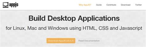 Build Desktop Apps Using Html Css And Js Appjs