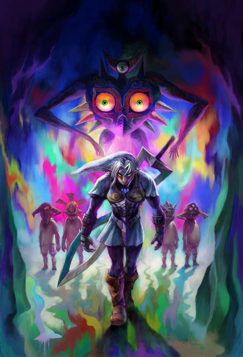 Legend of Zelda: Majora's Mask 3D | Dokidoki- vidrieras | Pinterest ...
