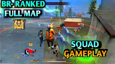 Br Ranked Full Map 🔥🔥💯 Squad Gameplay Hard Lobby Insane Booyah