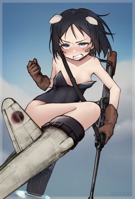 Kanno Naoe World Witches Series And 1 More Drawn By M1saki1 Danbooru