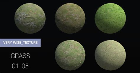 Grass Texture Materials 20pack 2d Nature Unity Asset Store