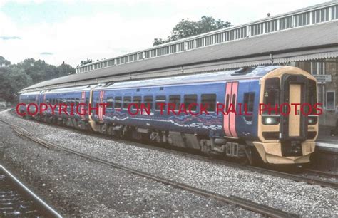 Uk Railway Photograph Of Class 158 Dmu 158956 Rmdmu2nd 151 £170