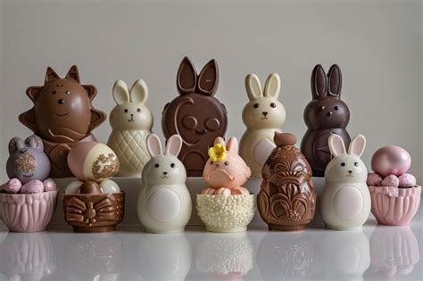 Genderspecific Surprises In Festive Easter Chocolate Egg Assortment