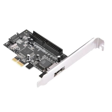 Tbest Carte PCI E SATA IDE Carte Adaptateur PCI E PCI Express Vers IDE