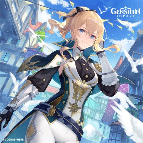 Genshin Impact Br On Twitter Jean Feliz Aniversário A Brisa De