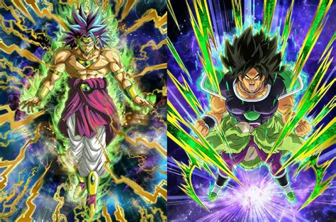 DBZ Broly Vs DBS Broly Forms Comparisons DragonBallZ Amino