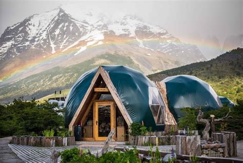 Tiny Dome Cabin In Patagonia