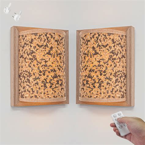 Kiven Battery Operated Wall Sconces With Remote Control 3 Colors