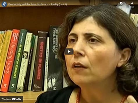 Yad Vashem Fascist Italy And The Jews Myth Versus Reality Part 1