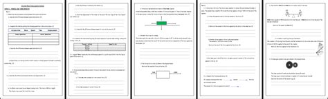 Edexcel GCSE 9 1 Physics Topic 9 Forces And Their Effects Teaching Resources