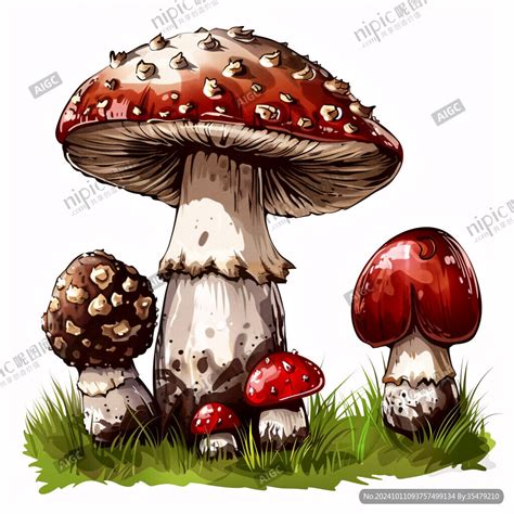 Ai创作图手绘香菇插画 手绘菌菇插画 蘑菇手绘画 香菇手绘插画 红菇插画手绘 红乳牛肝菌插画 凤尾菇手绘插画 小蘑菇设计素材 各种蘑菇插画 插画蘑菇 蘑菇素材 花菇插画手绘 小蘑菇素材 菌菇