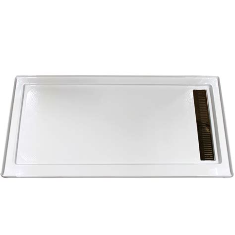 Turin Horizon Standard Fit Rectangular 72 X 48 X 35 Inch White
