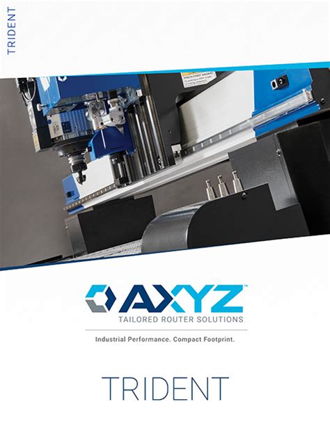 TRIDENT CNC Router AXYZ