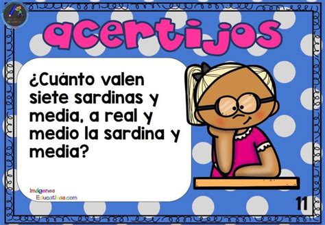 Acertijos Fáciles De Matemáticas Para Niños De Primaria Imagenes