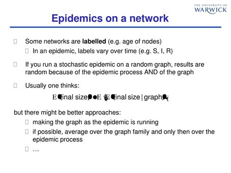 PPT Epidemics On Networks PowerPoint Presentation Free Download ID 57680