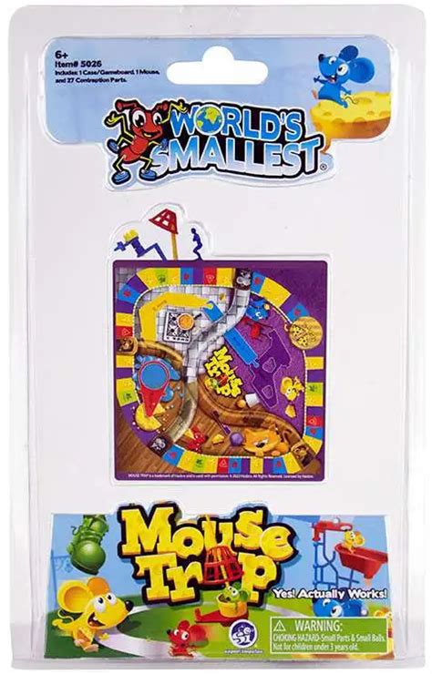 Worlds Smallest Mouse Trap Game Super Impulse Toywiz