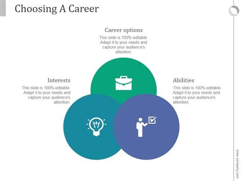 Choosing A Career Ppt Powerpoint Presentation Show