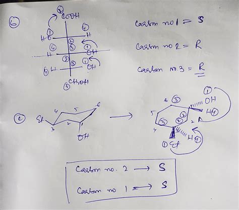 [Solved] I need help identifying the absolute configuration of the chiral... | Course Hero