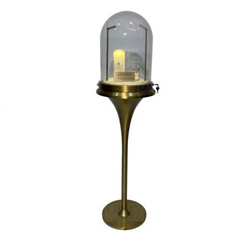 Glass Dome Jewelry Showcase Display With Lock Ud006 Jewelry Showcase