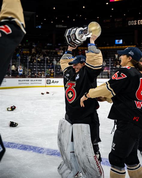 Elite Goaltender Elaine Chuli Key Leader In Isobel Cup Win Womens