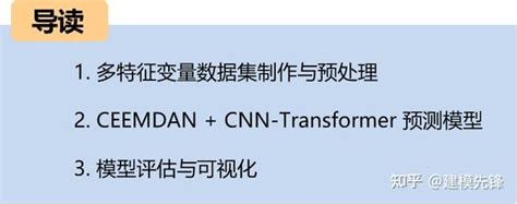 多特征变量序列预测六 Ceemdancnn Transformer风速预测模型 知乎