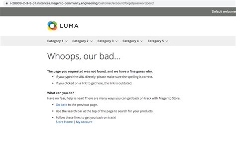 Reset Password Throw 404 Cmsnorouteindex · Issue 28909 · Magentomagento2 · Github