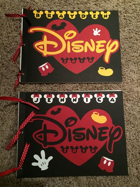 Diy Personalized Autograph Books For Disneyland Or Disneyworld Using