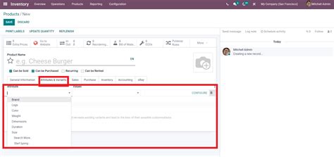 How To Create And Manage Products In Odoo 15 Inventory