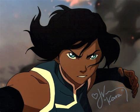 Janet Varney Legend Of Korra 8x10 Signed Photo Jsa Certified Autograph