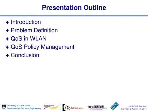 PPT Design Of A QoS Enabled WLAN PowerPoint Presentation Free Download ID 3267628