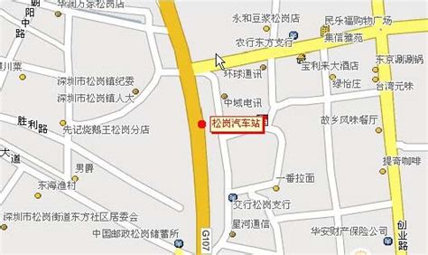 松岗详细地图松岗镇松岗大山谷图库