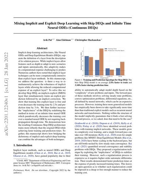 pdf mixing implicit and explicit deep learning with skip deqs and