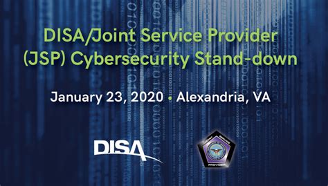 Sign Up Before Disa Jsp Security Registration Closes