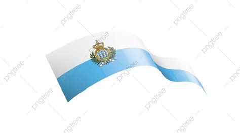 San Marino National Flag Nation Political Tour PNG And Vector With