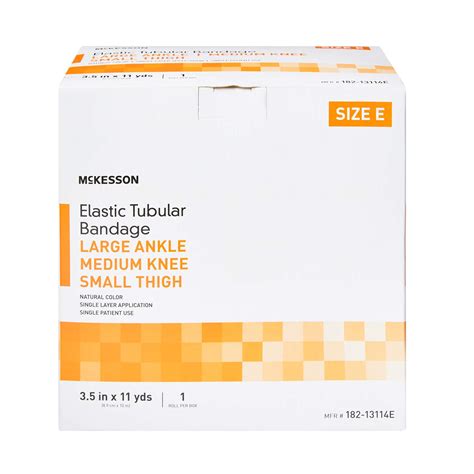 Mckesson Spandagrip Standard Compression Elastic Tubular Support Bandage