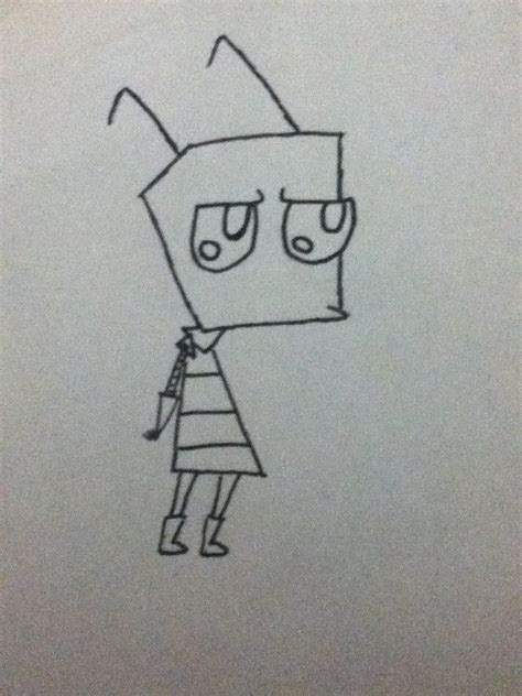 How To Draw Invader Zim 9 Steps Instructables