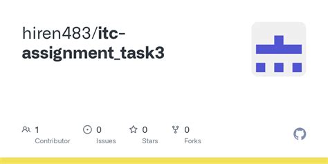 Github Hiren483itc Assignmenttask3