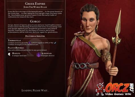 Civilization VI Gorgo Orcz The Video Games Wiki