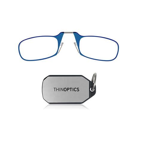 Thinoptics Readers + Silver Keychain Case - Tika