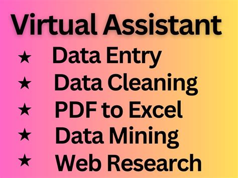 An Excel Data Entry Upwork