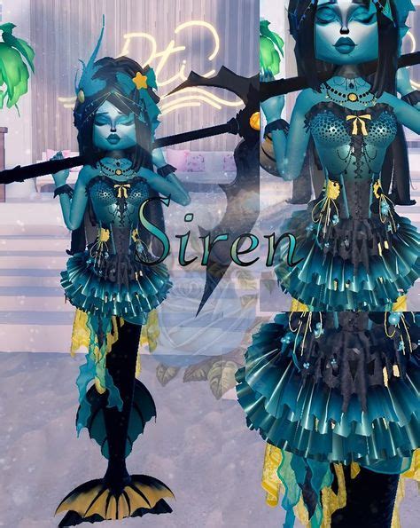 Dti Outfit Mermaid Siren