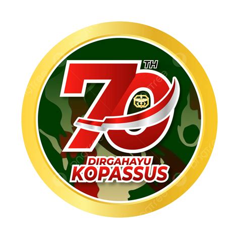 Gambar Logo Hut Kopassus Ke 70 Tahun 2022 Dan Dirgahayu Komando Pasukan