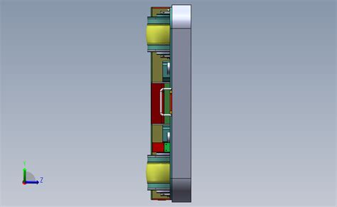 潜伏式AGV小车 SOLIDWORKS 模型图纸下载 懒石网