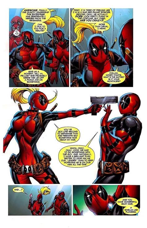 Deadpool And Spiderman Deadpool Lady Deadpool
